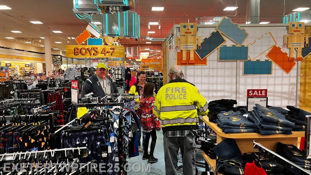 The ETVFD and Boscov's Annual Shop with a Firefighter event - Exeter ...